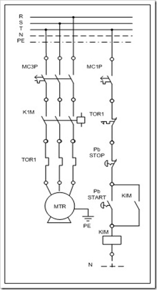 SodayBlog: Rangkaian Starter Motor 3Phasa